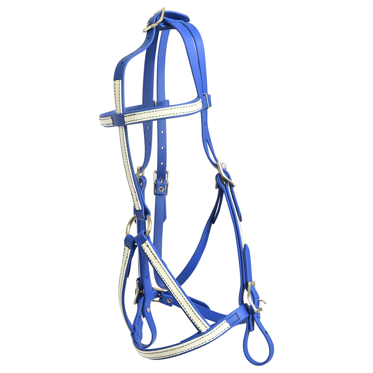 Two Horse Tack - ****PHOTO SAMPLE*** $30 Royal Blue Beta Biothane with ...